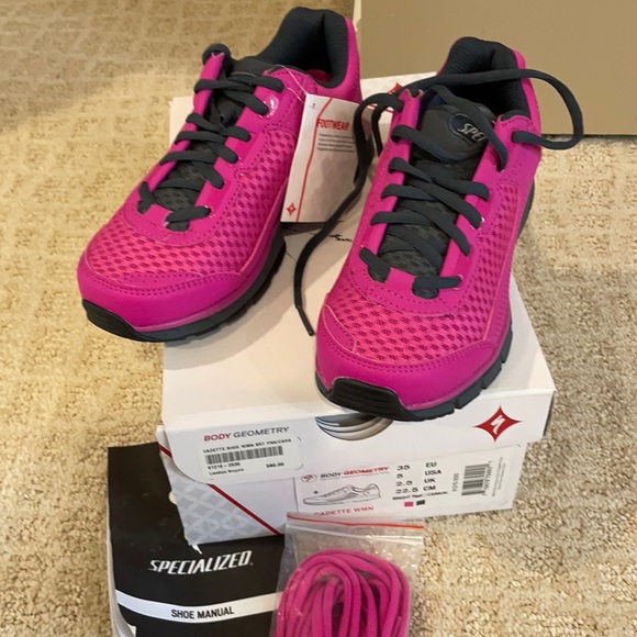 Body geometry | Shoes | Body Geometry Cadette Pink Cycle Shoes | Poshmark